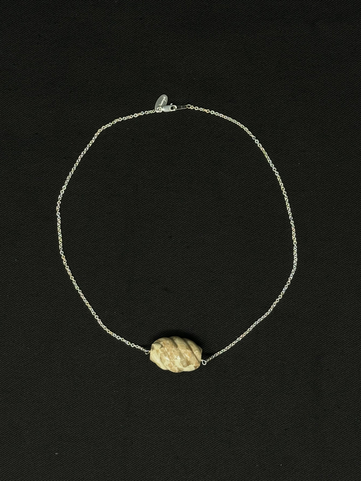 Genesis ’88 necklace, Riverstone — TANGERINE